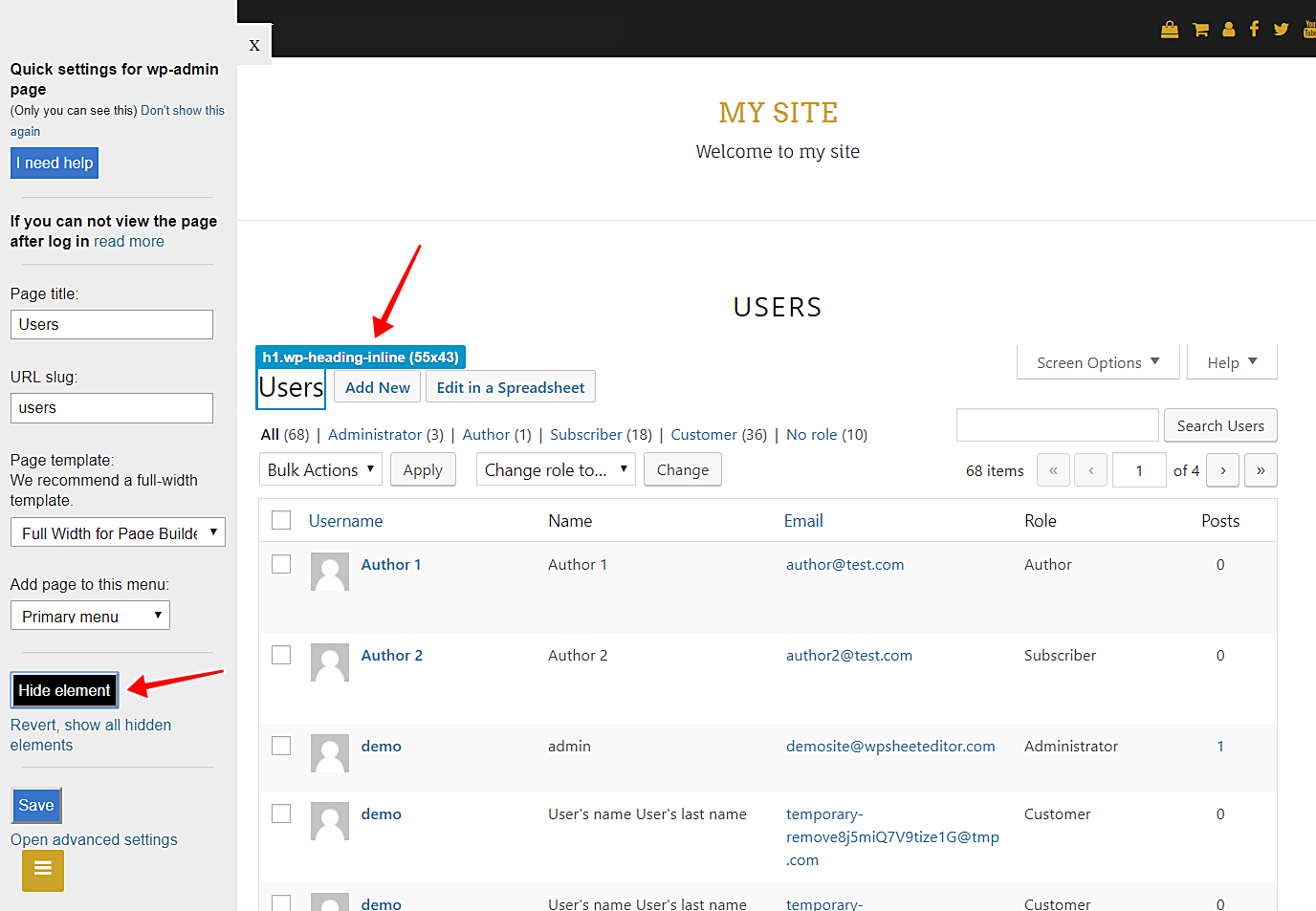 Wordpress Wordpress Create And Manage Users From The Frontend 7079