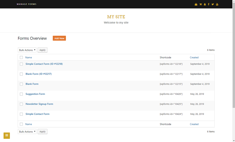 WPForms - Allow Users to Create and Edit Forms on the Frontend