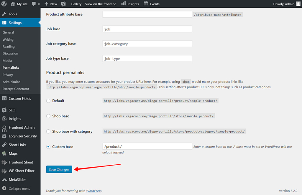 WordPress - How to Change the WP Admin URL