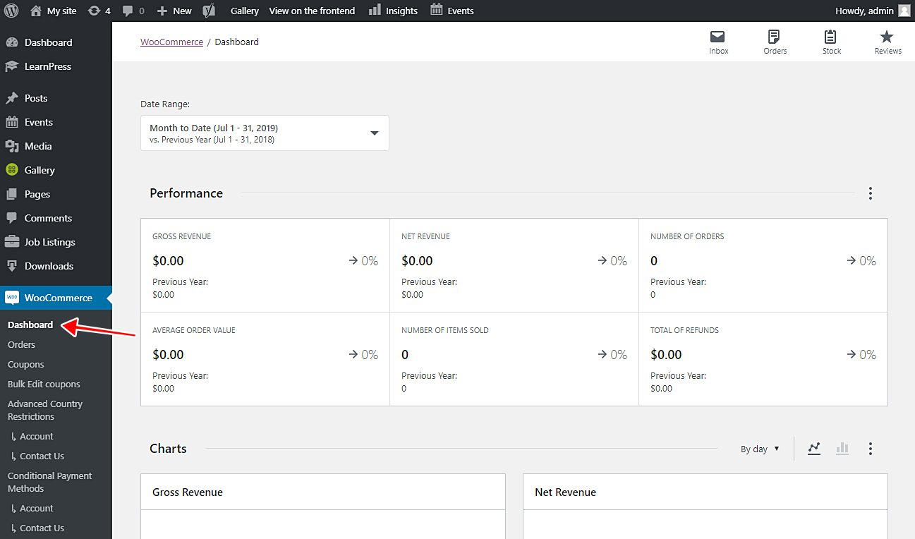 How To Display WooCommerce Dashboard On The Frontend
