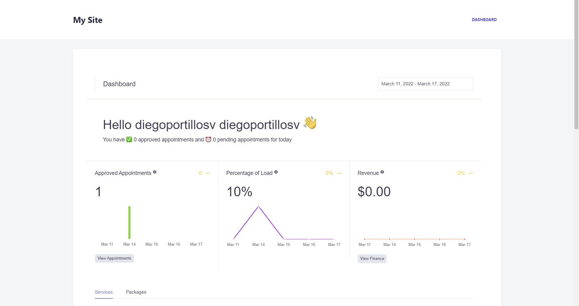 How to Display the Amelia Dashboard on the Frontend